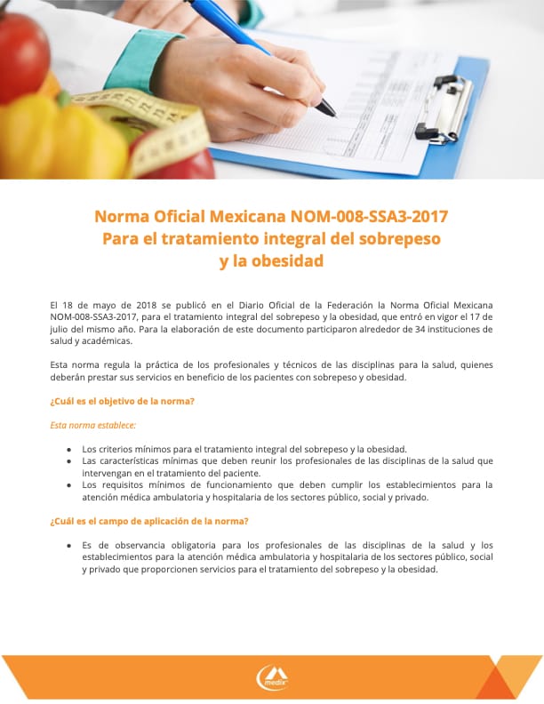 Norma oficial mexicana nom-008-ssa3-2017 - Medical Medix®